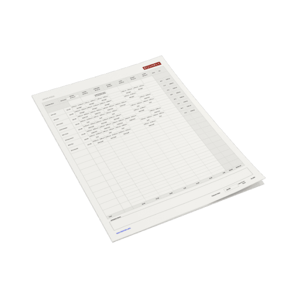 Rota sheet template - twopase