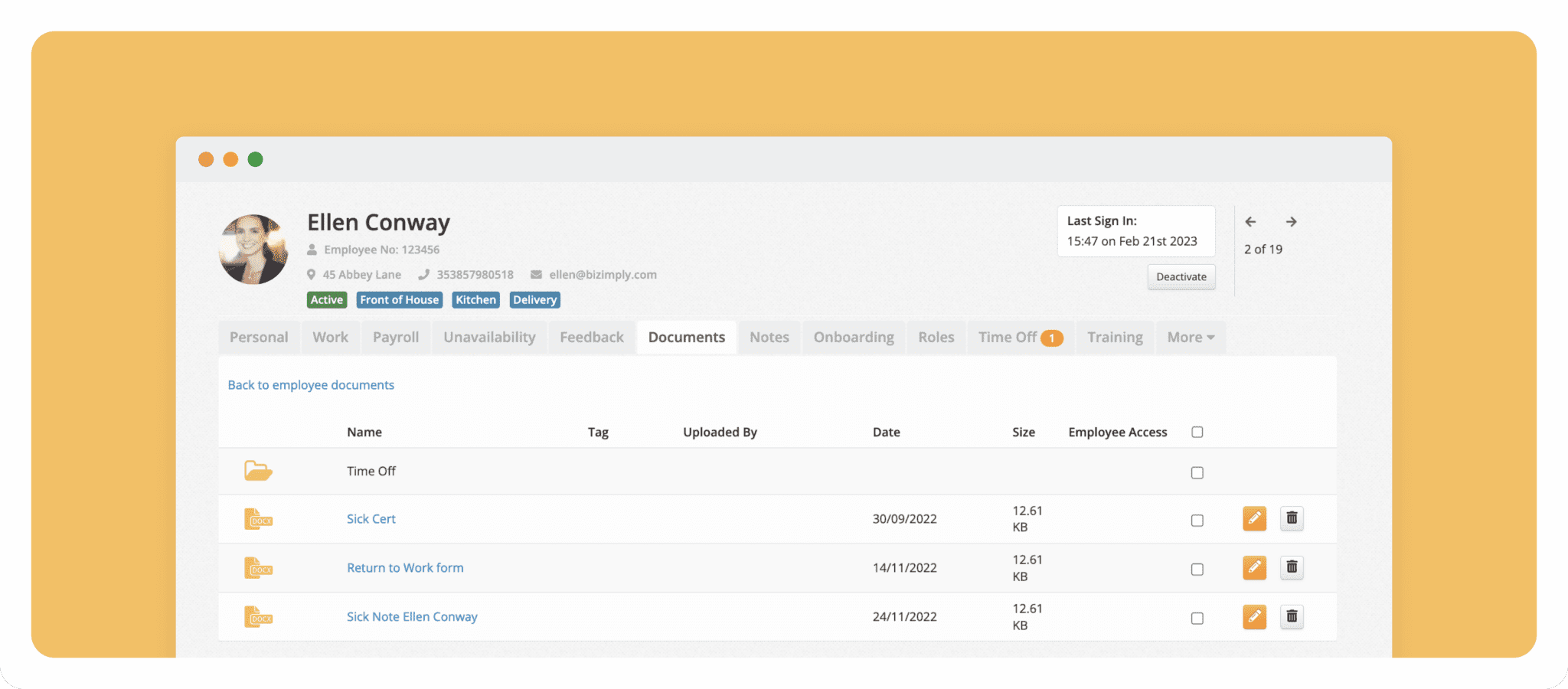 Bizimply Product Updates - Bizimply