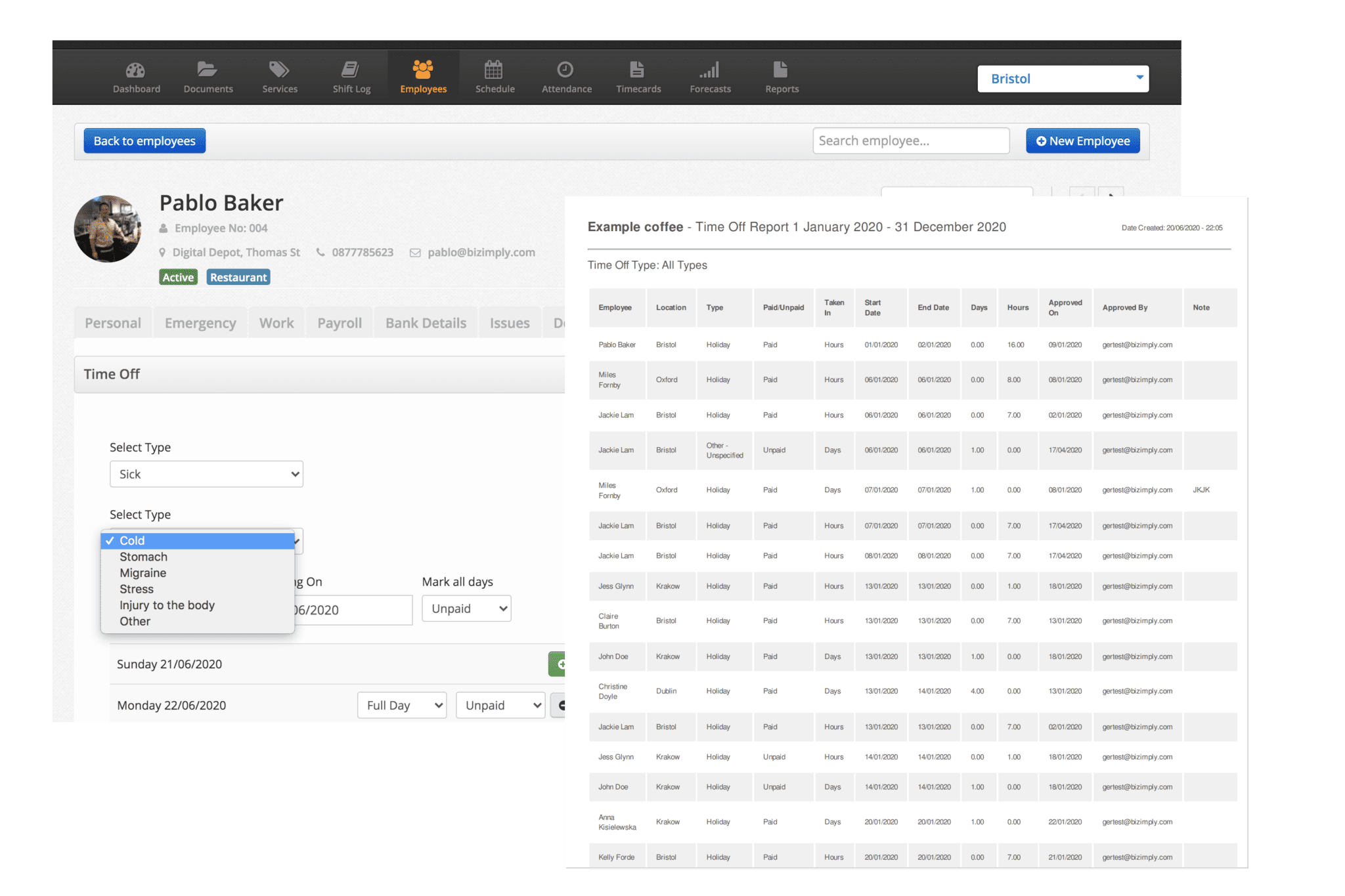 Holiday Entitlement Calculator - Bizimply