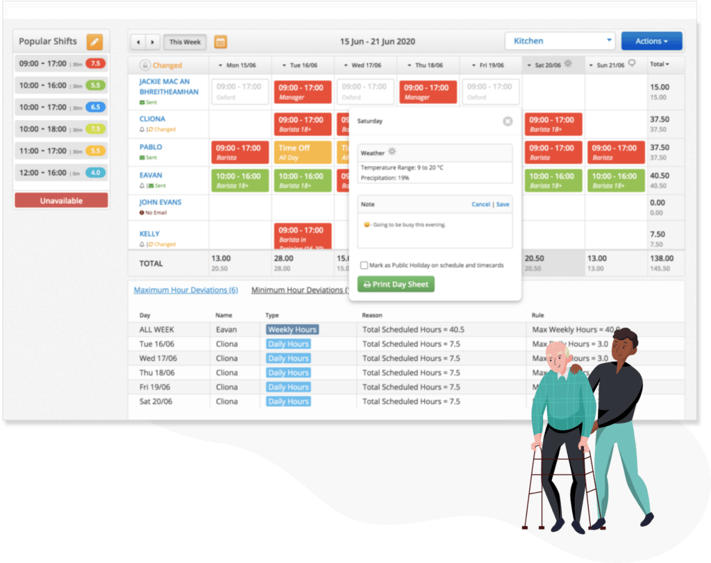 Care Home Workforce Management Software - Bizimply